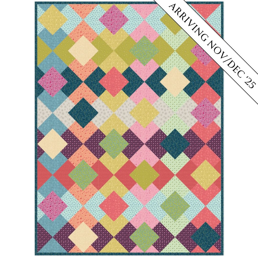 Boxed In Quilt Kit PreOrder 72" x 96" Pattern by Charisma Horton Featu ...