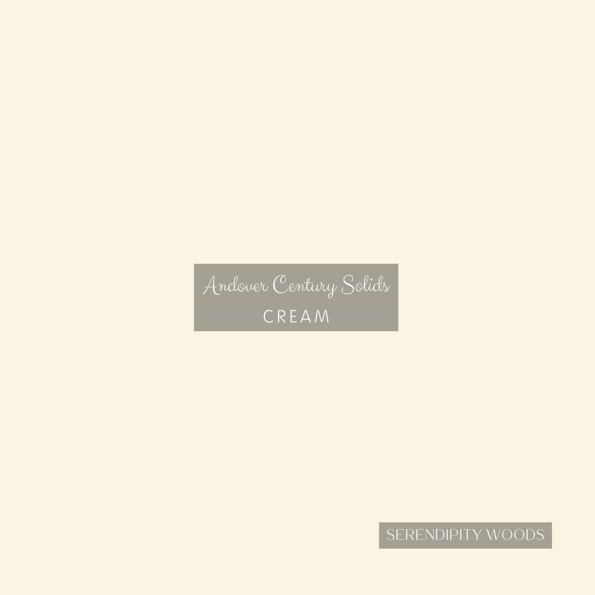 Andover Century Solids Cream Off White Fabric CS-10-Cream – Serendipity ...