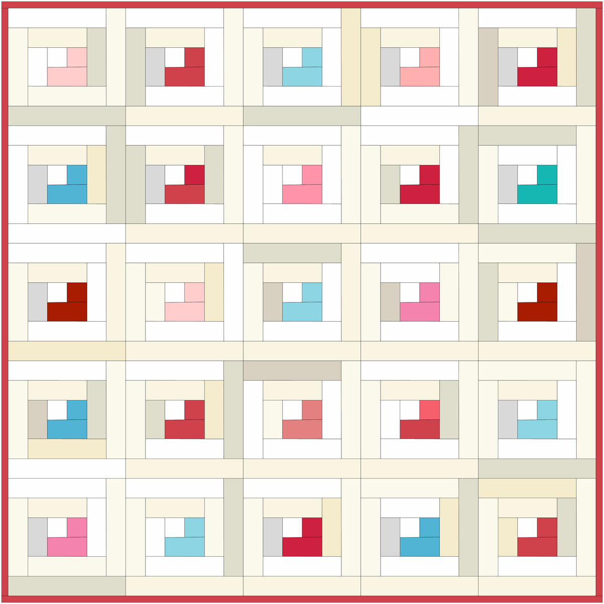 Smile With My Heart Quilt Pattern (Digital PDF), by Pam Selkirk 45" x ...